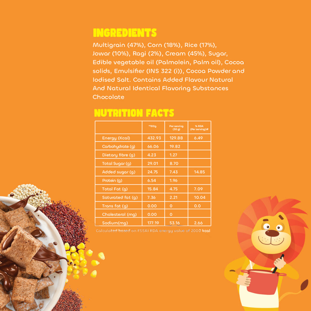 Multigrain Choco Fills 250g | Nutritious Family Snack – Coreeat