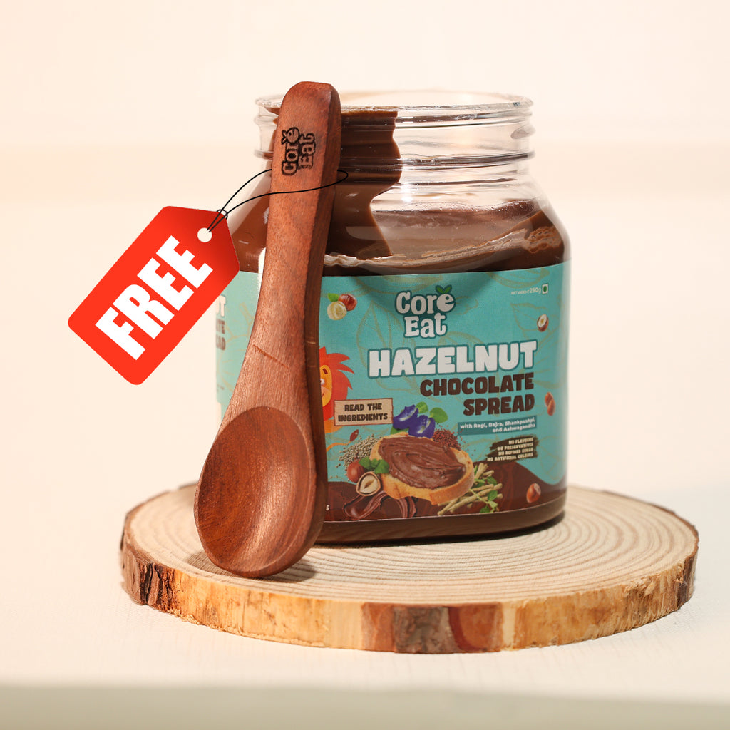 Hazelnut Chocolate Spread 250g | Healthy Millet Spread – Coreeat